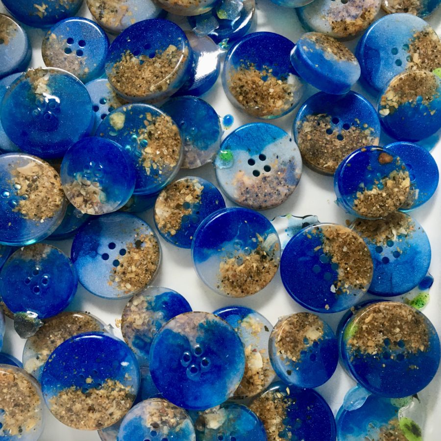 Shetland Beach Buttons | Highland Hiddle