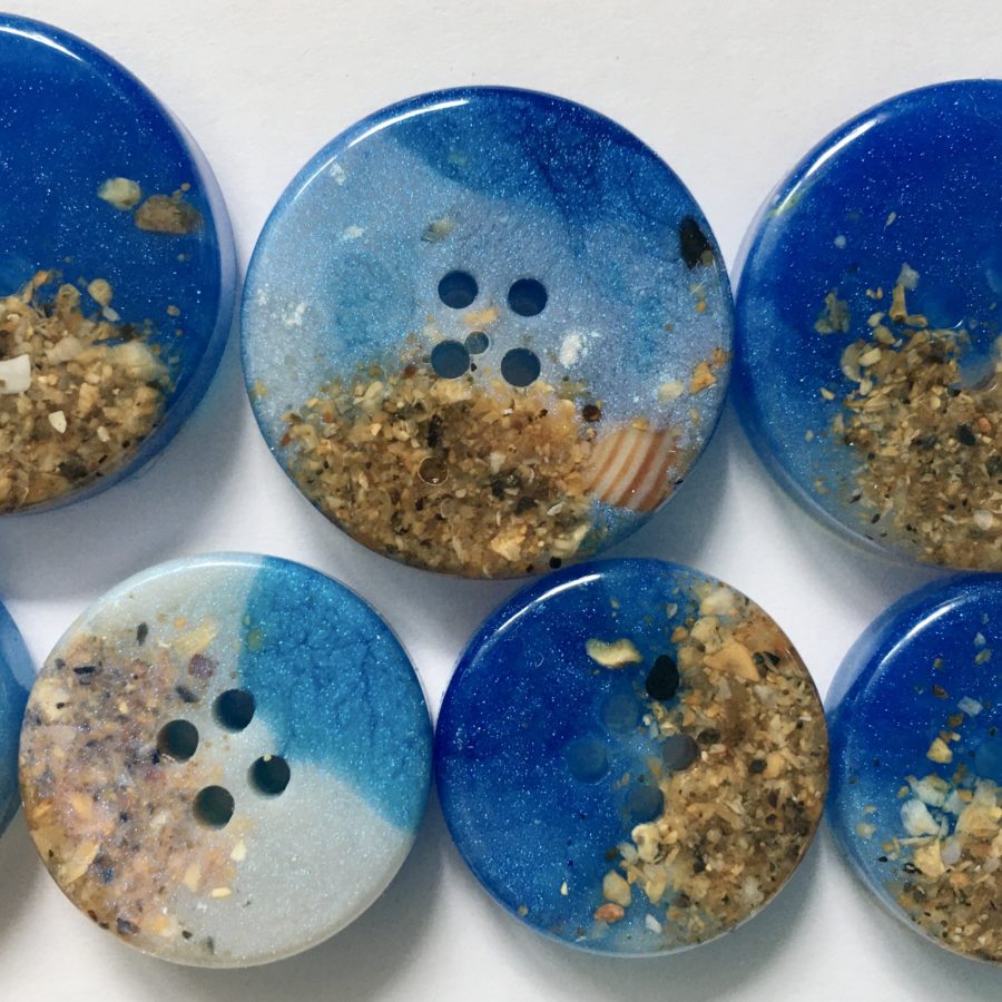 Shetland Beach Buttons | Highland Hiddle