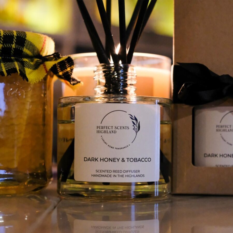 Dark Honey and Tobacco Diffuser | Highland Hiddle