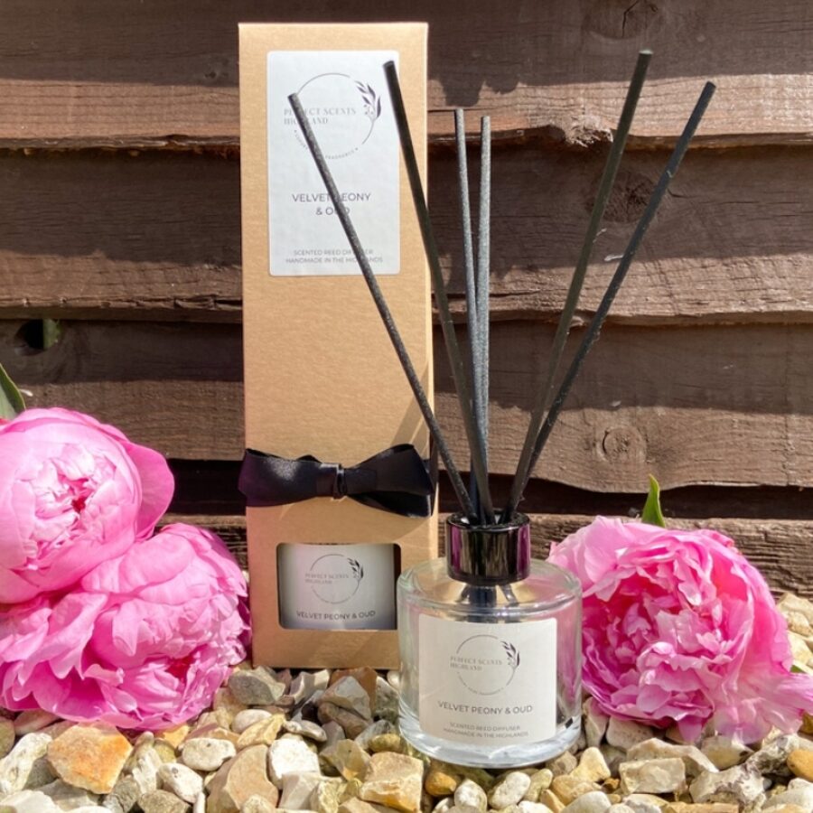 Velvet Peony and Oud Diffuser | Highland Hiddle